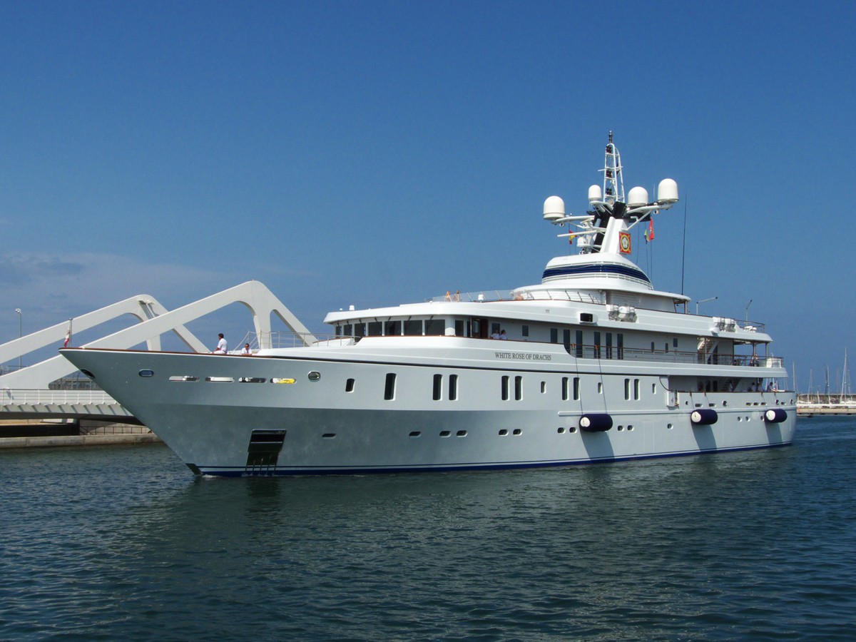 Yacht WHITE ROSE OF DRACHS, PETERS SCHIFFBAU | CHARTERWORLD Luxury ...